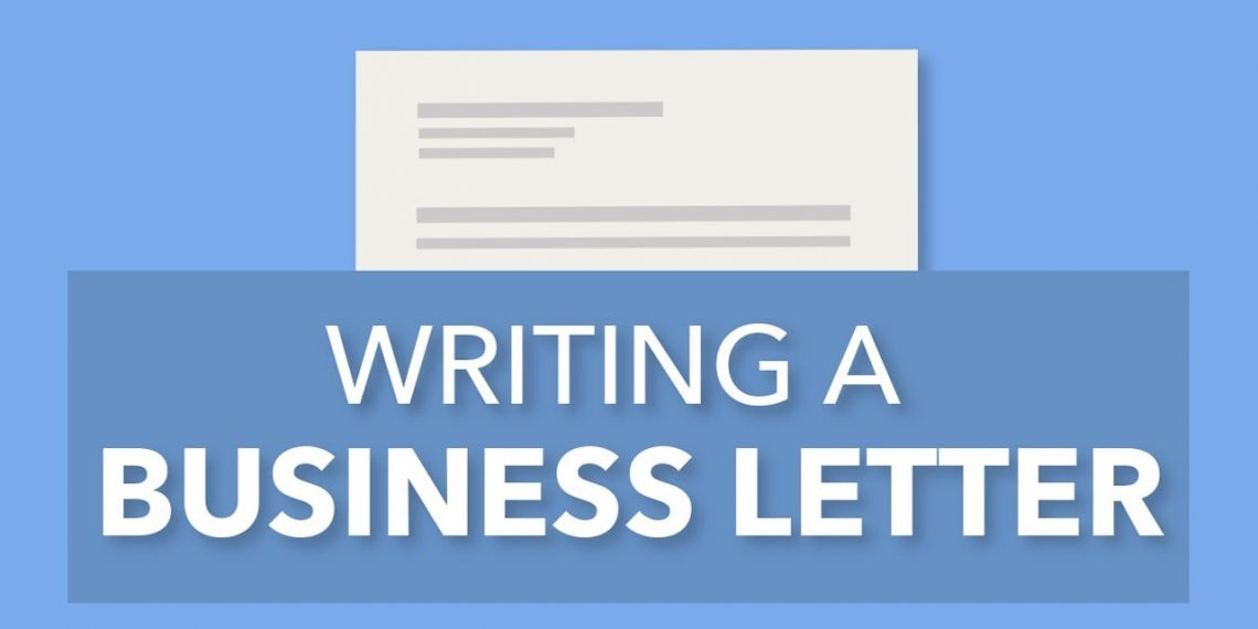 How To Write Business Letters In Microsoft Word