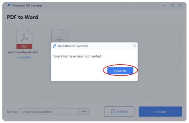 Workintool PDF Converter Review 2022