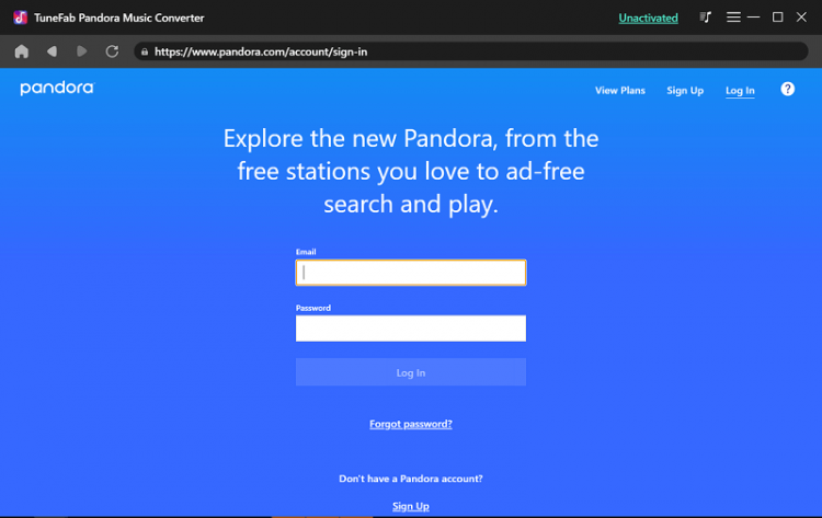 Download Pandora Music Without Premium Using TuneFab Pandora Music ...