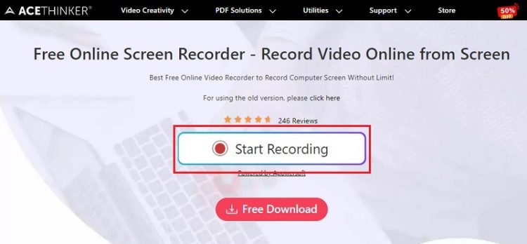 AceThinker Free Online Screen Recorder Review – Best Online Video Recorder