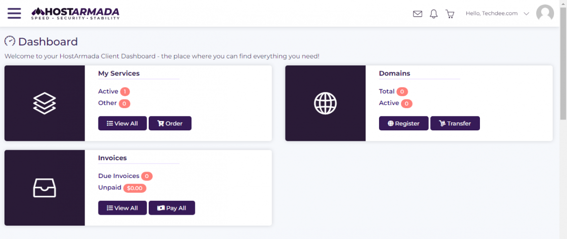 HostArmada Review : Details, Pricing, & Features